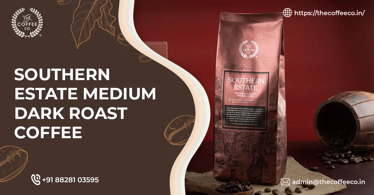 Buy Southern Estate Medium Dark Roast Coffe online - The Coffee Co